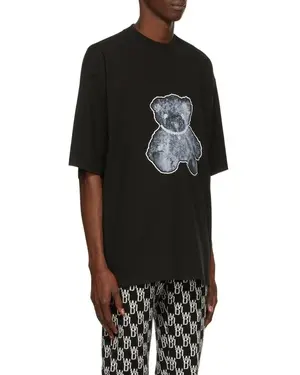 We11Done Teddy Bear-print Cotton T-shirt