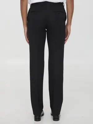 Celine Diagonal Wool Trousers