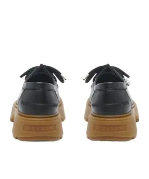 Alexander McQueen Rover Lace-up Shoes With Skull Charm