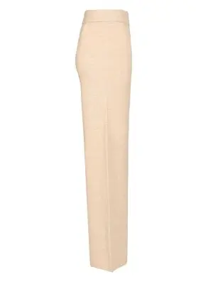 Max Mara Mortiz Knitted Wide-leg Trousers