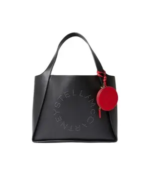 Stella McCartney Perforated Round Keyring