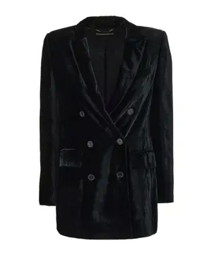 Alberta Ferretti Double-breasted Suit Coat