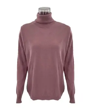 Max Mara Long-sleeved High Neck Sweater