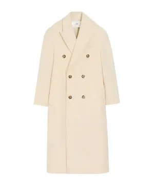 Ami Double Breasted Long Coat