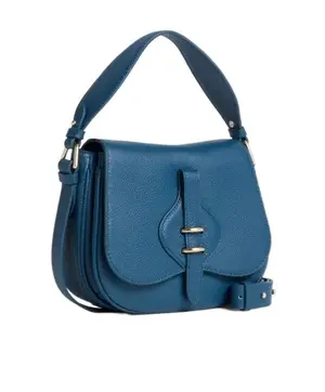 COCCINELLE Small Mavery Buckle Shoulder Bag - Deep Blue