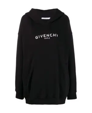 Givenchy Oversized Logo Print Hoodie - No