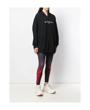 Givenchy Oversized Logo Print Hoodie