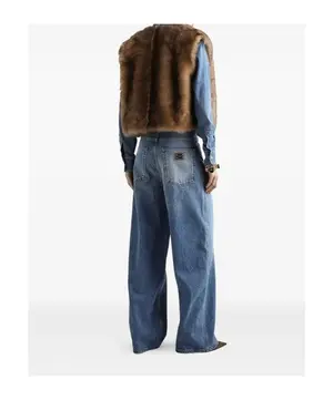 Dolce & Gabbana Logo Plaque Jeans - Multi-color