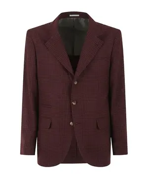 Brunello Cucinelli Single-breasted Tailored Jacket - Black