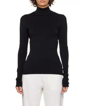 Givenchy Digged And Cut Stretch Knitted Pullover