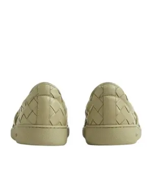 Bottega Veneta Sawyer Round Toe Sneakers - Nude