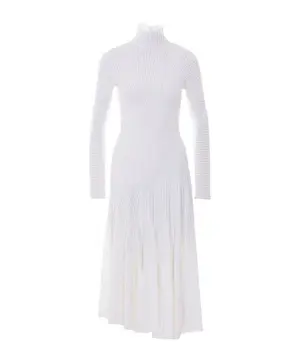 Alaia High Neck Dresses