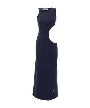 Off-White Sleeveless Cut-out Dress