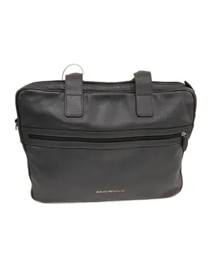 Emporio Armani Zipper Handbag - Black