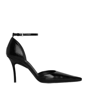 Alaïa Drop Pumps With Stiletto Heel And Ankle Strap - Black
