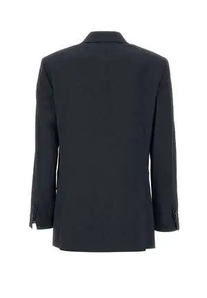 Theory Single-breasted Tailored Blazer With Flap Pockets