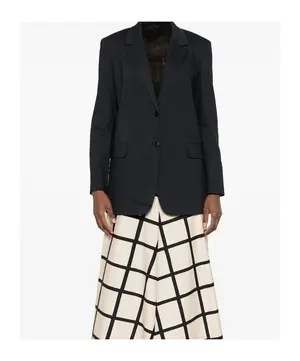 Theory Single-breasted Tailored Blazer With Flap Pockets