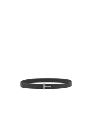 TOM FORD T-buckle Belt - Blue