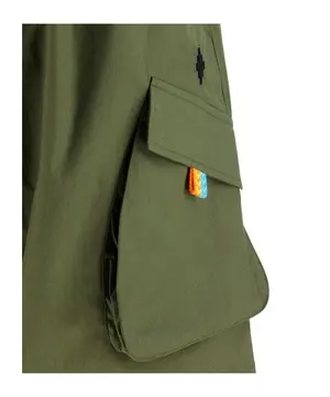MARCELO BURLON COUNTY OF MILAN Logo Embroidered Cargo Shorts