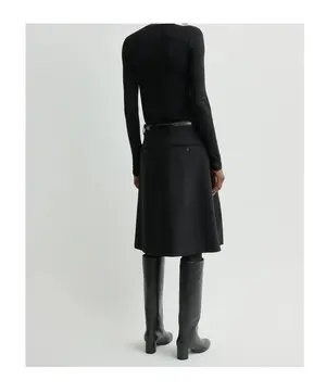 TOTEME Pleated Midi Skirt