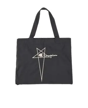 Rick Owens Tote Bag With Logo - Black