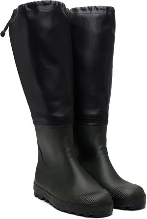 RIER High Rain Boots - Black