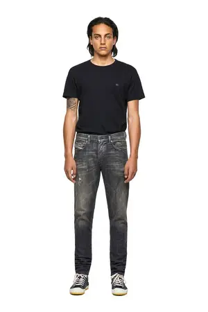 DIESEL® Faded Straight-leg Jeans