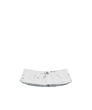 MAISON MARGIELA Painted Jean Waistband Belt - Blue