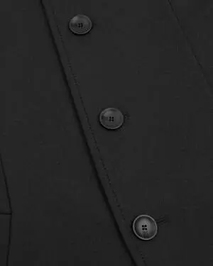 Emporio Armani Long Sleeve Logo Jacket - Black