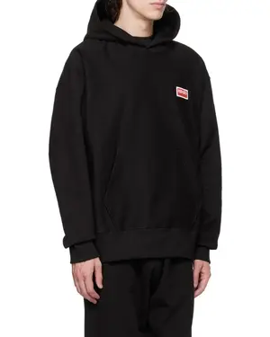 Kenzo Logo-printed Long-sleeve Hoodie