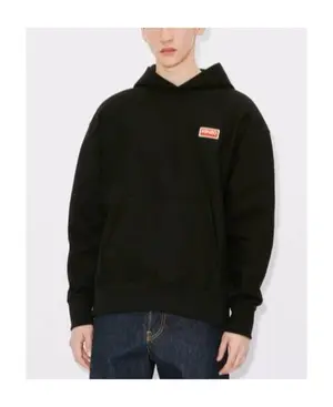 Kenzo Logo-printed Long-sleeve Hoodie
