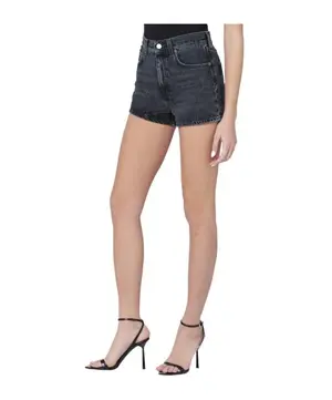 HAIKURE High-rise Denim Shorts