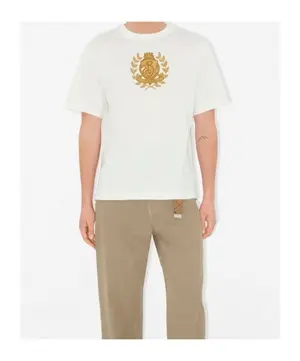 Burberry Cotton T-shirt - Chalk