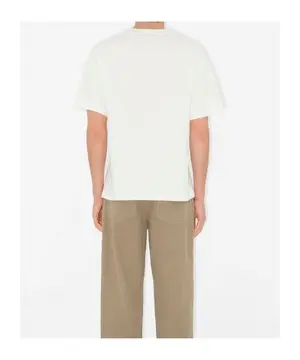 Burberry Cotton T-shirt - Chalk