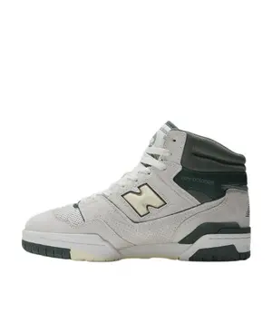 NEW BALANCE 650 High-top Lace-up Sneakers - Gray