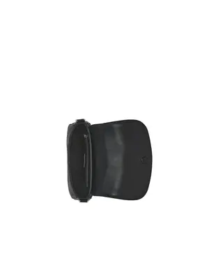 Alexander McQueen T-bar Mini Satchel Bag - Black