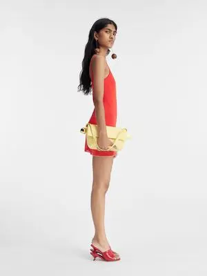 Jacquemus La Robe Maille" Sheer Knit Minidress