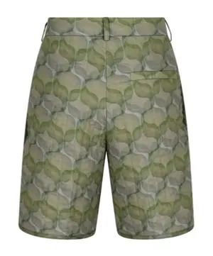 Dries Van Noten Printed Belt-loop Shorts