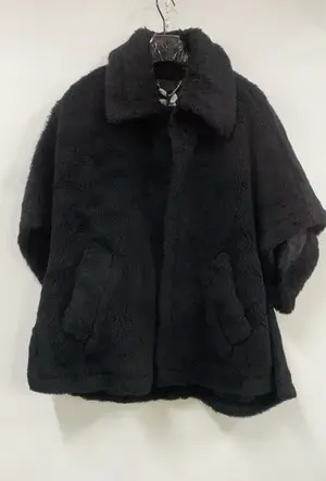 Max Mara Tebe Faux Fur Short-sleeved Coat