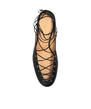 Chloé Lace-up Kitten Heel Pumps
