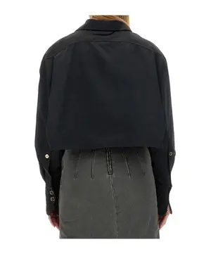 PATOU Cropped Button-up Jacket