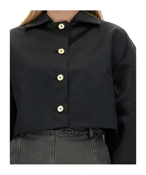 PATOU Cropped Button-up Jacket
