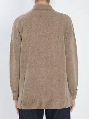 Max Mara Button-up Knitted Cardigan - Brown