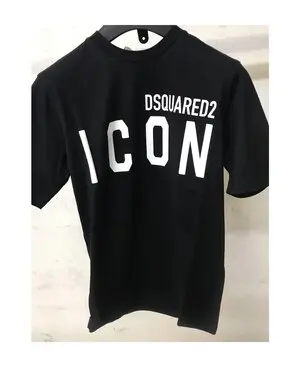 Dsquared2 Icon Logo Crewneck T-shirt - Black