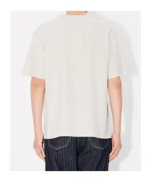 Kenzo Lucky Tiger Crewneck T-shirt - Light Gray