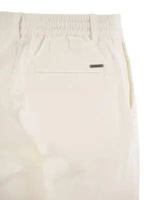 Peserico Drawstring Corduroy Trousers