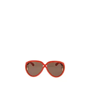 Loewe Aviator Frame Sunglasses - Brown