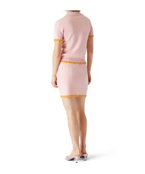 Casablanca Double Face Knitted Polo Shirt