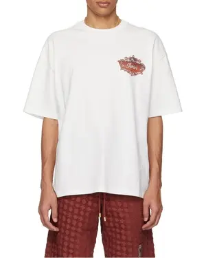 Amiri Logo-embellished Crewneck T-shirt