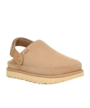 UGG Goldenstar Slip-on Clogs With Adjustable Heel Strap - Sand-colored